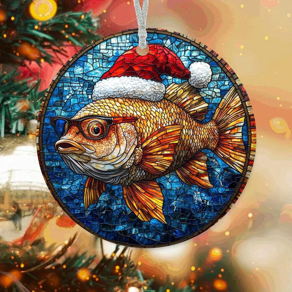 Tuna Fish Custom Ornaments 2025, Tuna Fish Ornament, Tuna Fish ...