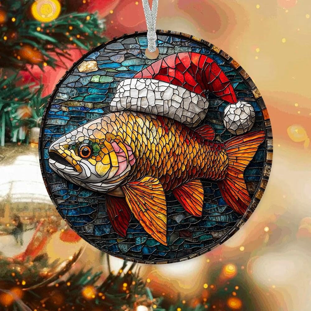 Tuna Fish Custom Ornaments 2025, Tuna Fish Ornament, Tuna Fish ...