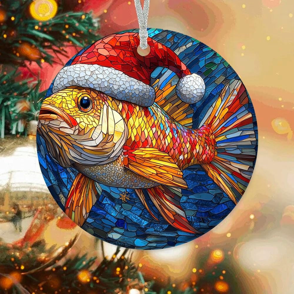 Tuna Fish Custom Ornaments 2025, Tuna Fish Ornament, Tuna Fish ...