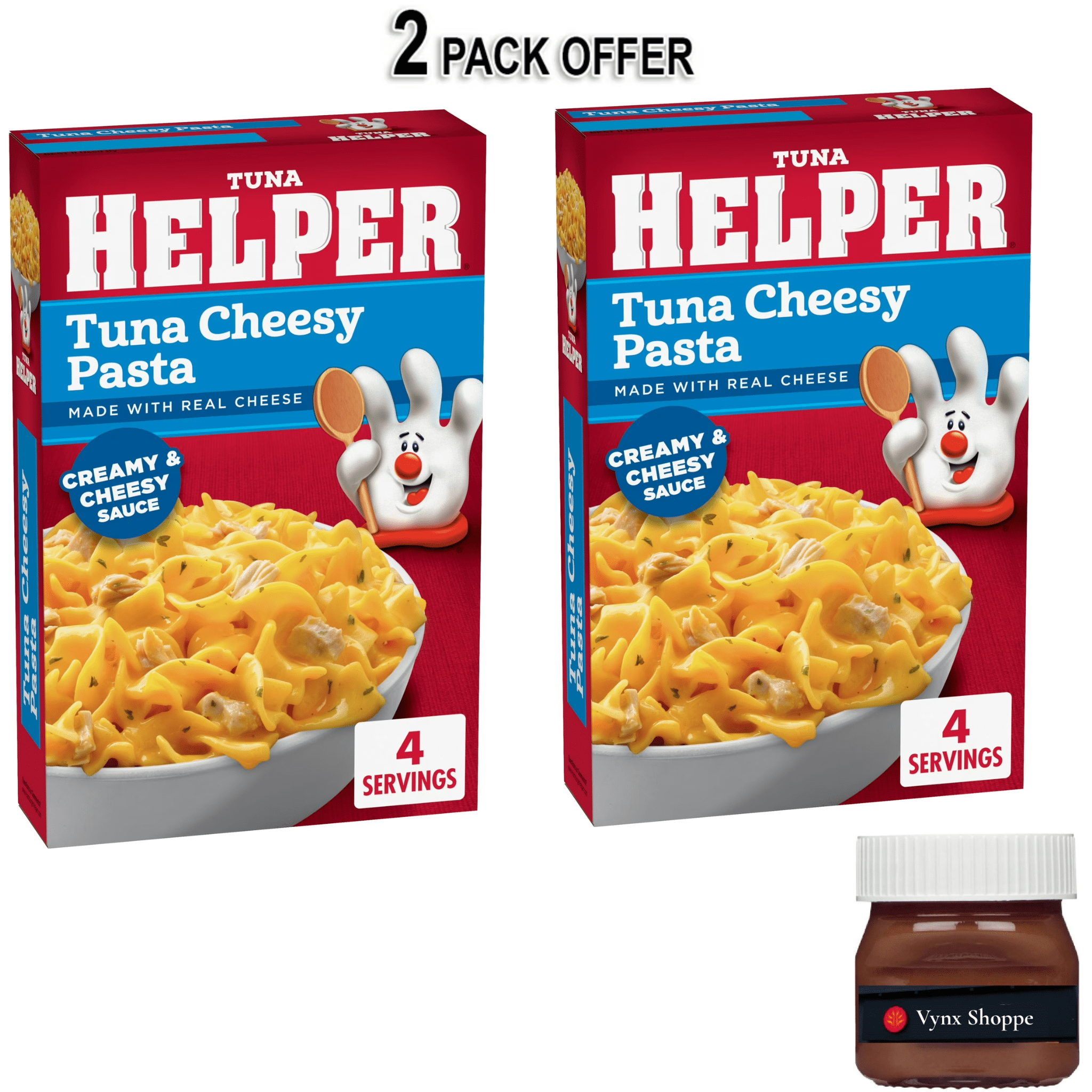 Tuna Helper Cheesy Pasta with Real Cheese, 5.3 oz Box - Walmart.com