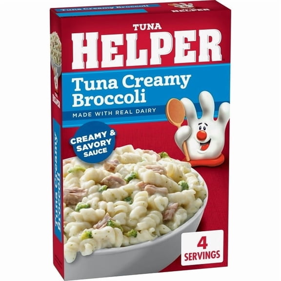 Betty Crocker Ready-to-Eat Tuna Helper Creamy Pasta, Quick Dinner Meal ...