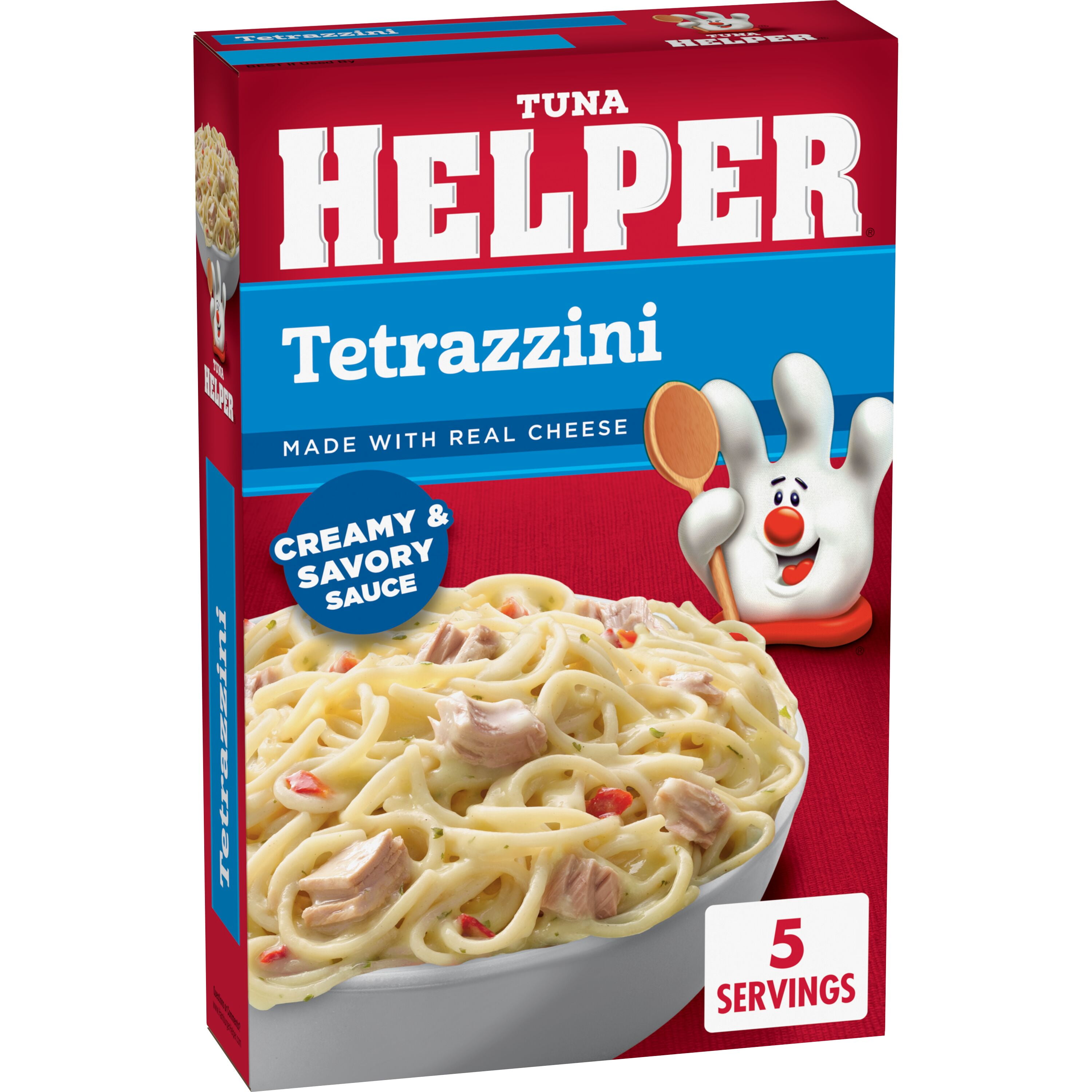 Tuna Helper Spaghetti Tetrazzini with Real Cheese, 7.3 oz Box (Pack of ...