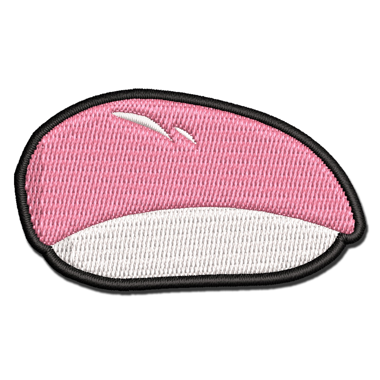 Tuna Maguro Nigiri Sushi Sashimi Applique Multi-Color Embroidered Hook ...