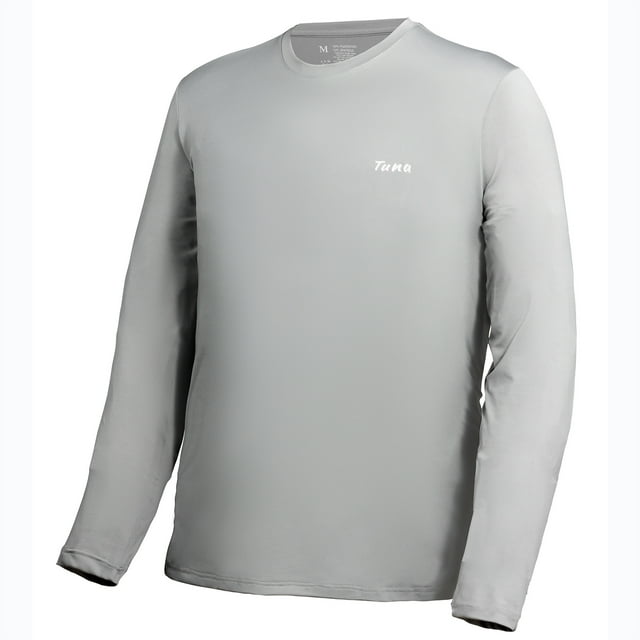 Tuna Men Fishing Long Sleeve UPF 50+ Sun Protection Quick Dry Running ...