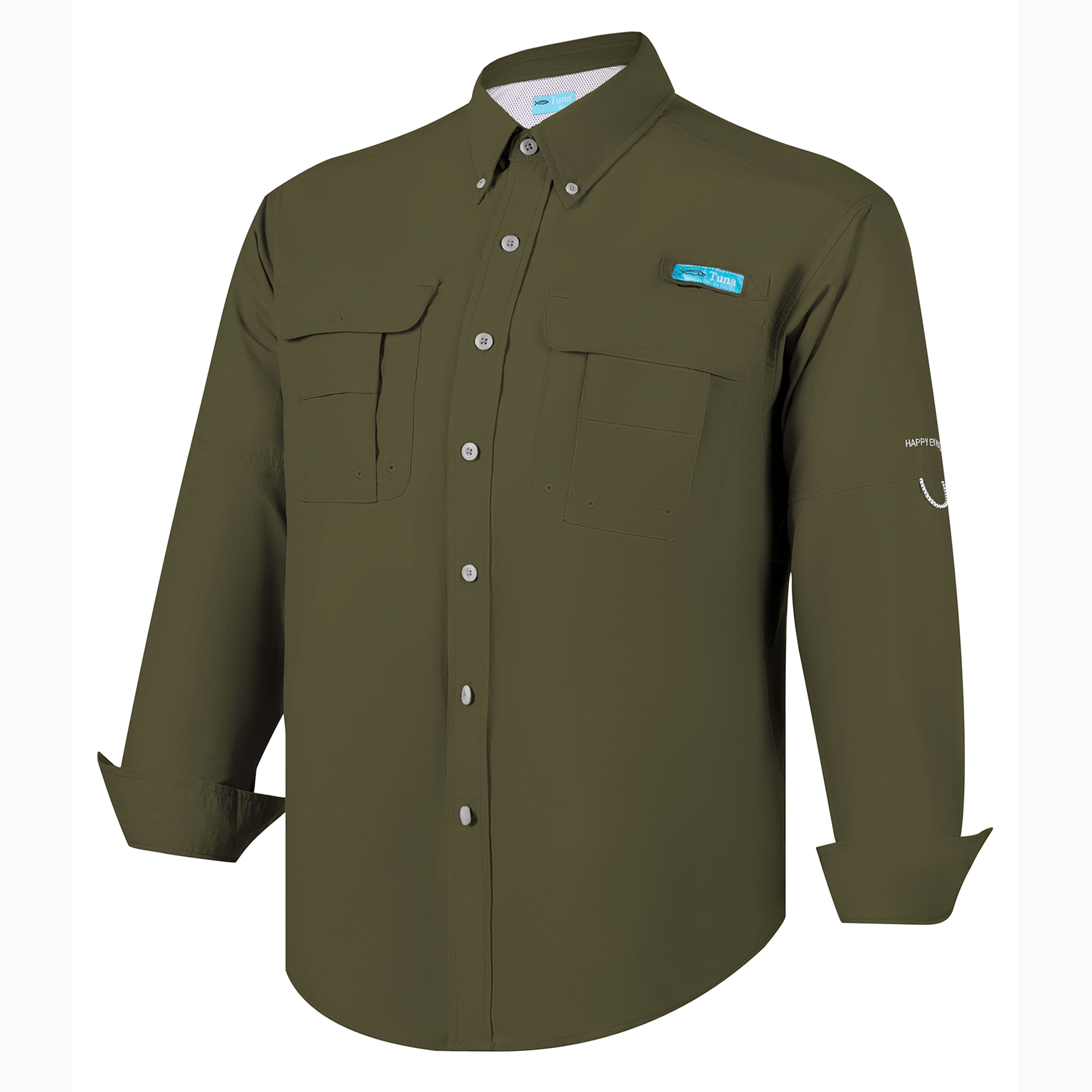 Tuna Men's Fishing UPF 50+ Sun Protection Anti-Static Waterproof ...