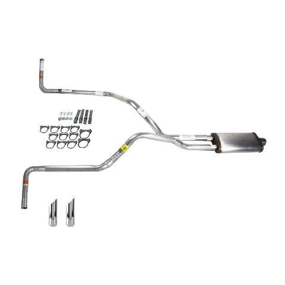 Tundra 00-07 dual exhaust 2.5 pipe Stainless muffler SW Tip Side Exit ...
