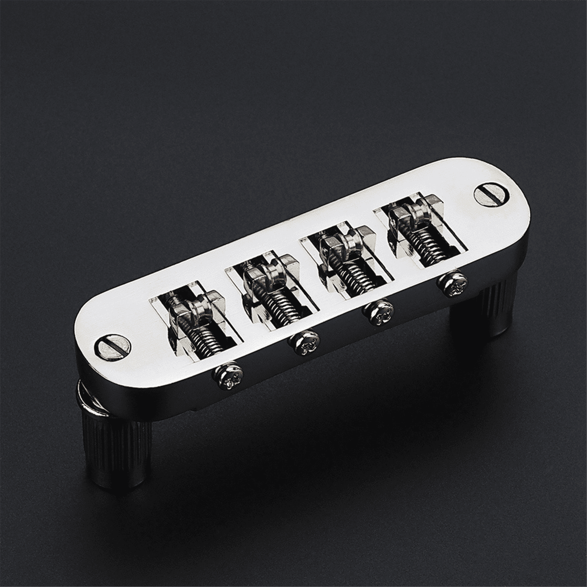 Tune-O- Roller Saddle Guitar Bridge for LP 4 String Guitars Electric ...