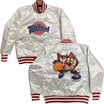 Allen Iverson Men's Bethal High Classics School Satin Jacket, White ...