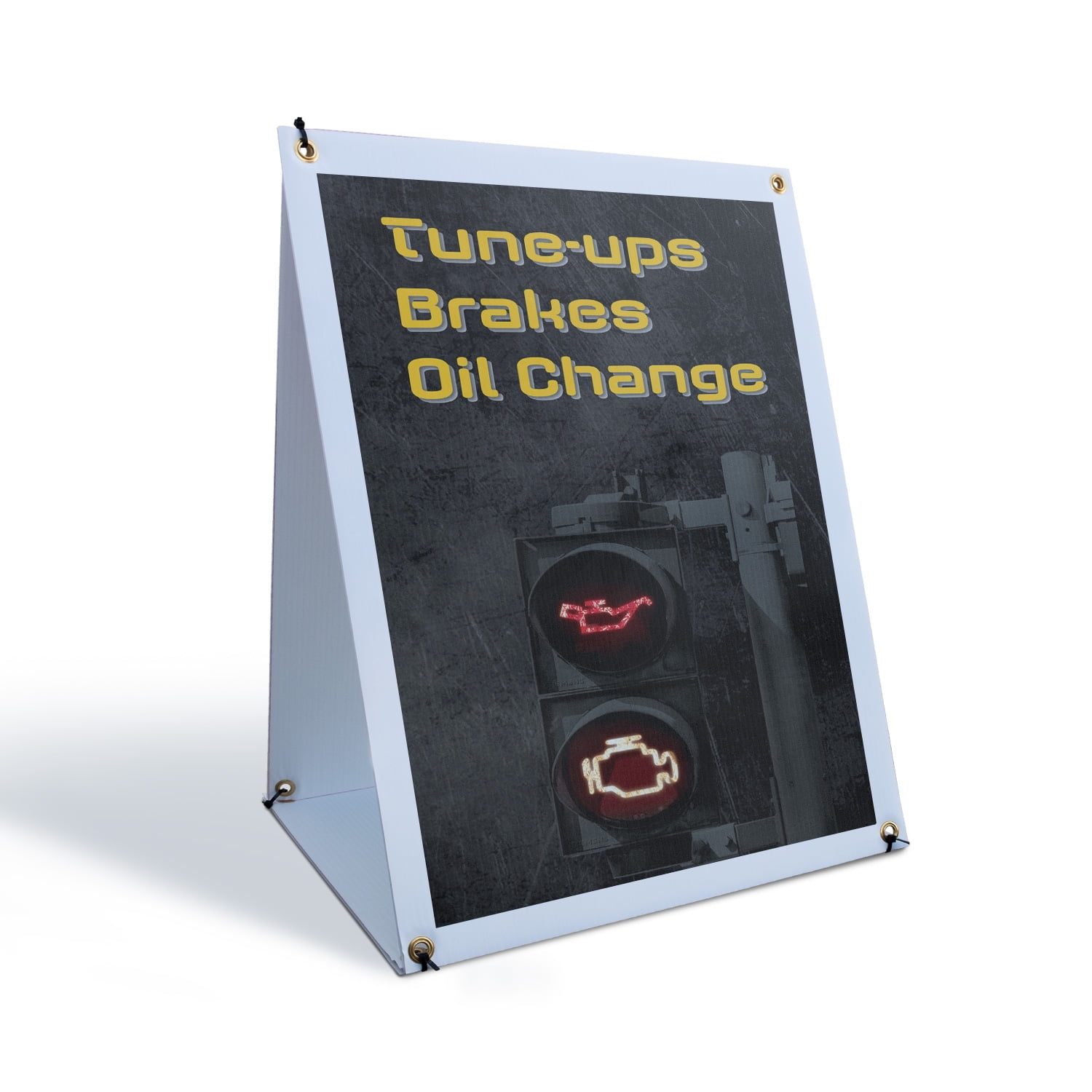 Tune Ups Brakes Oil Change Sidewalk Sign 24 Inch x 36 Inch A-Frame ...