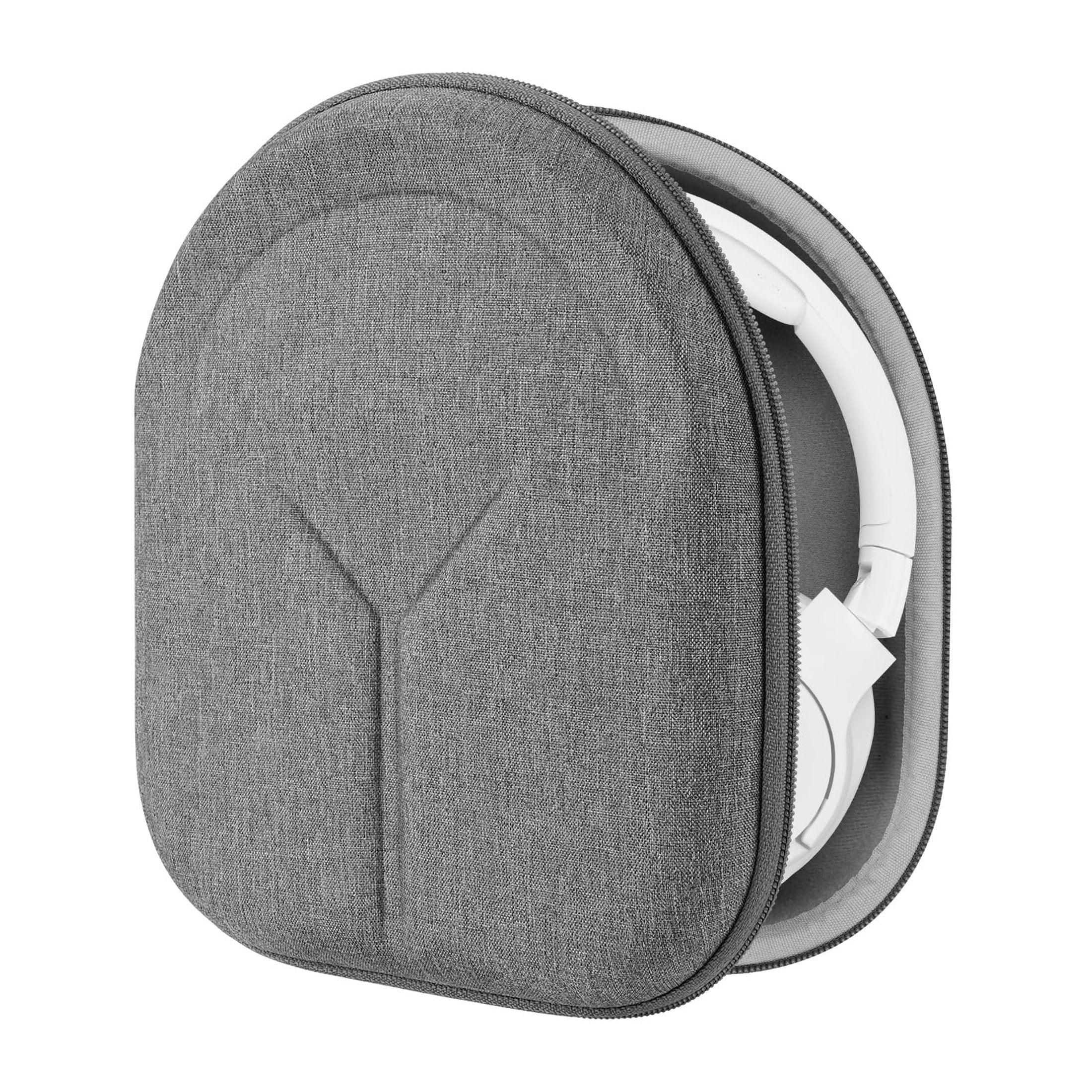 TuneGuard Hard Shell Headphones Case with Cable Storage in Grey ...