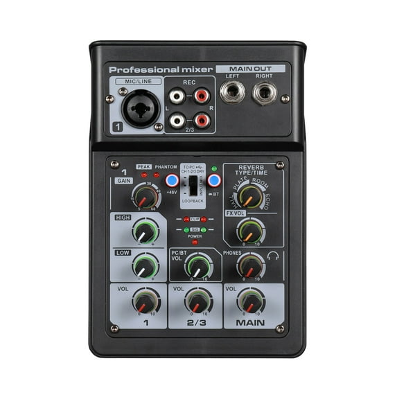 Tuner,Dj Studio Live Sound Console Scene With Function Rca Input Dj 3 ...