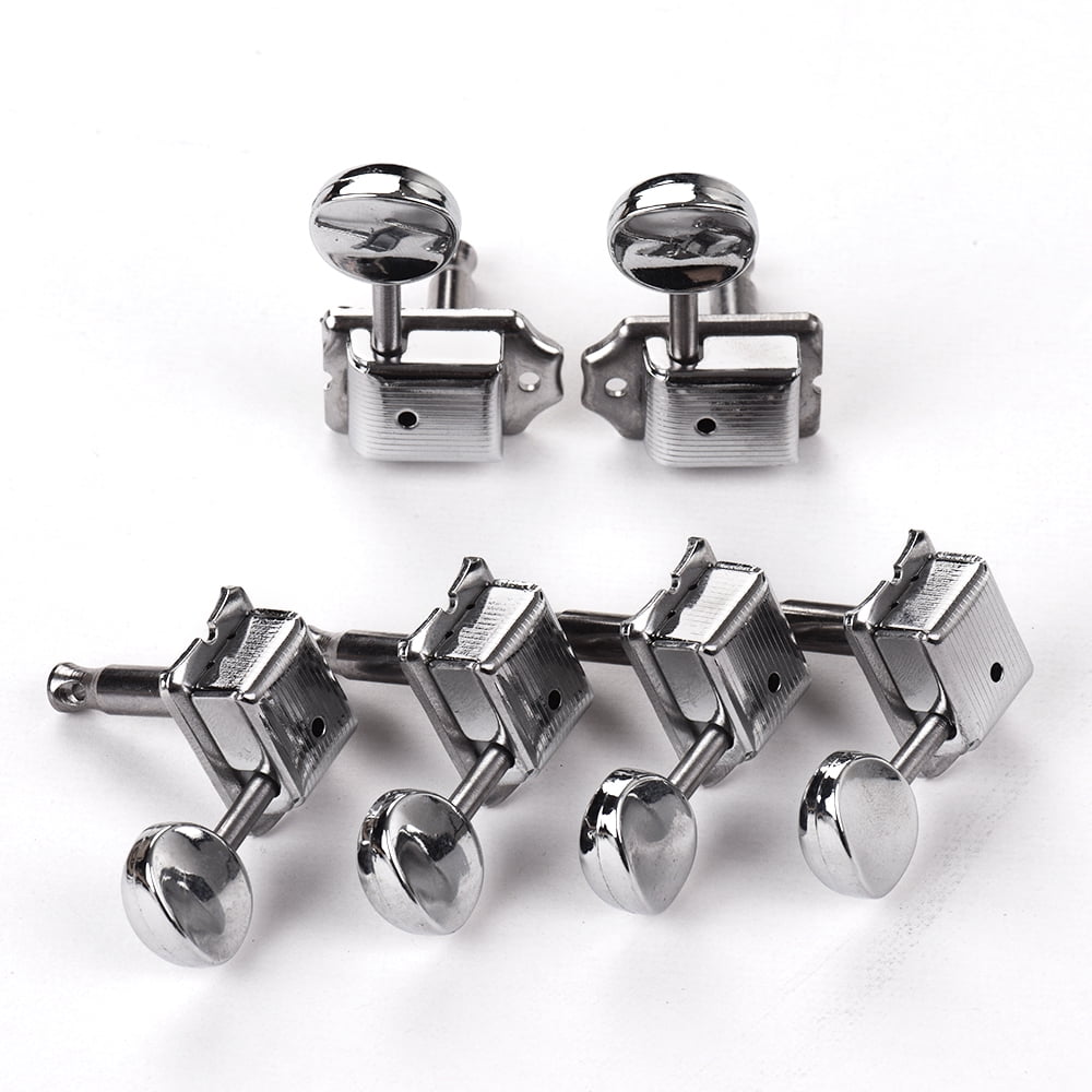Tuner,Heads Set St 6 In-line Tuners Qisuo Siuke Set Tuner Silver Rusuo ...
