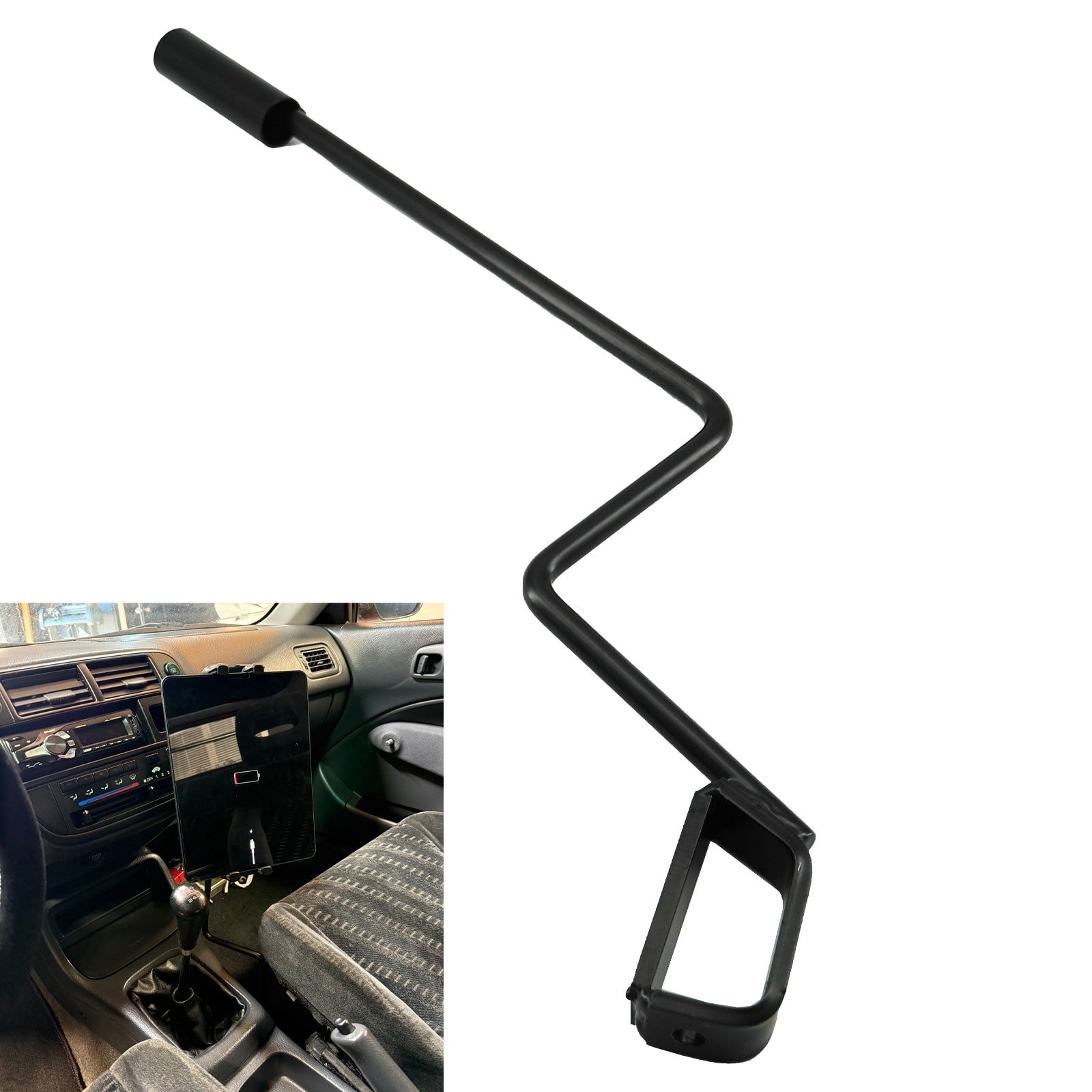 Tuner Steel Tablet Seat Rail Mount For Honda Acura Civic Integra CRX EG ...