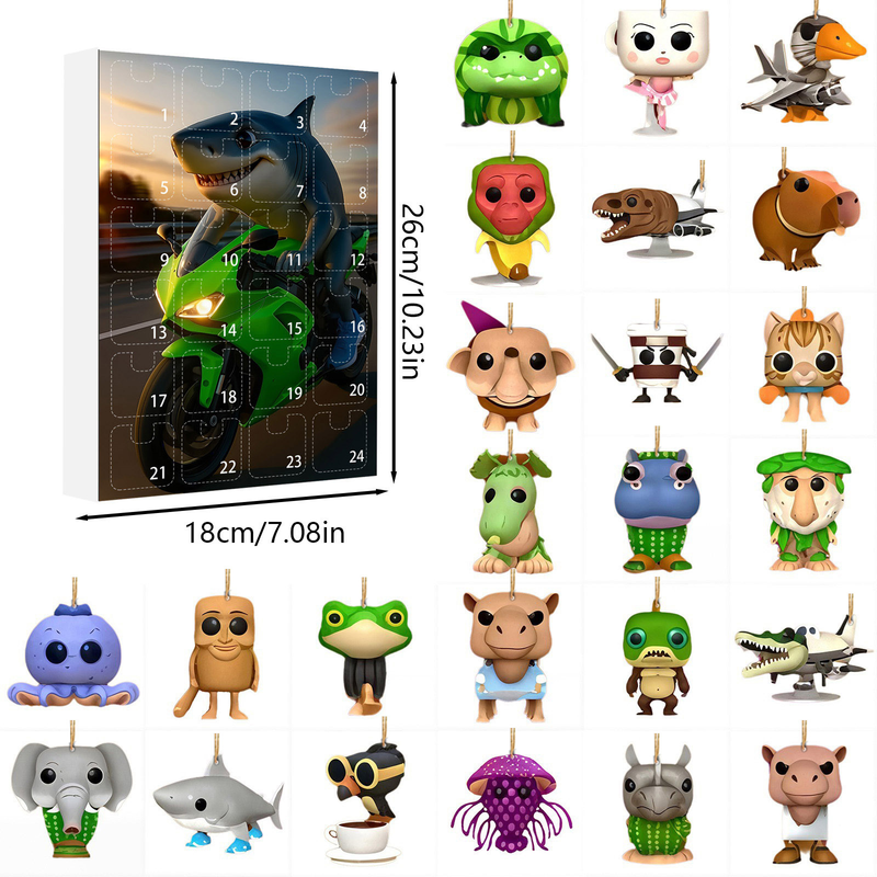Tung Tung Sahur Advent Calendar Figures Party Favors 2025 2026 ...