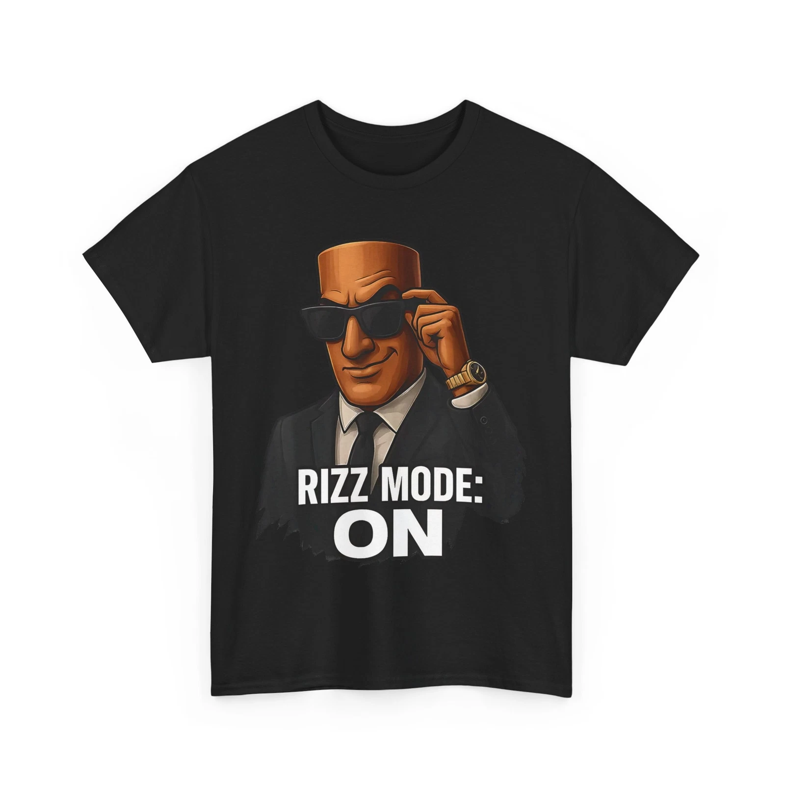 Tung Tung Sahur Rizz Mode Viral Italian Brainrot Meme Humor Unisex T ...