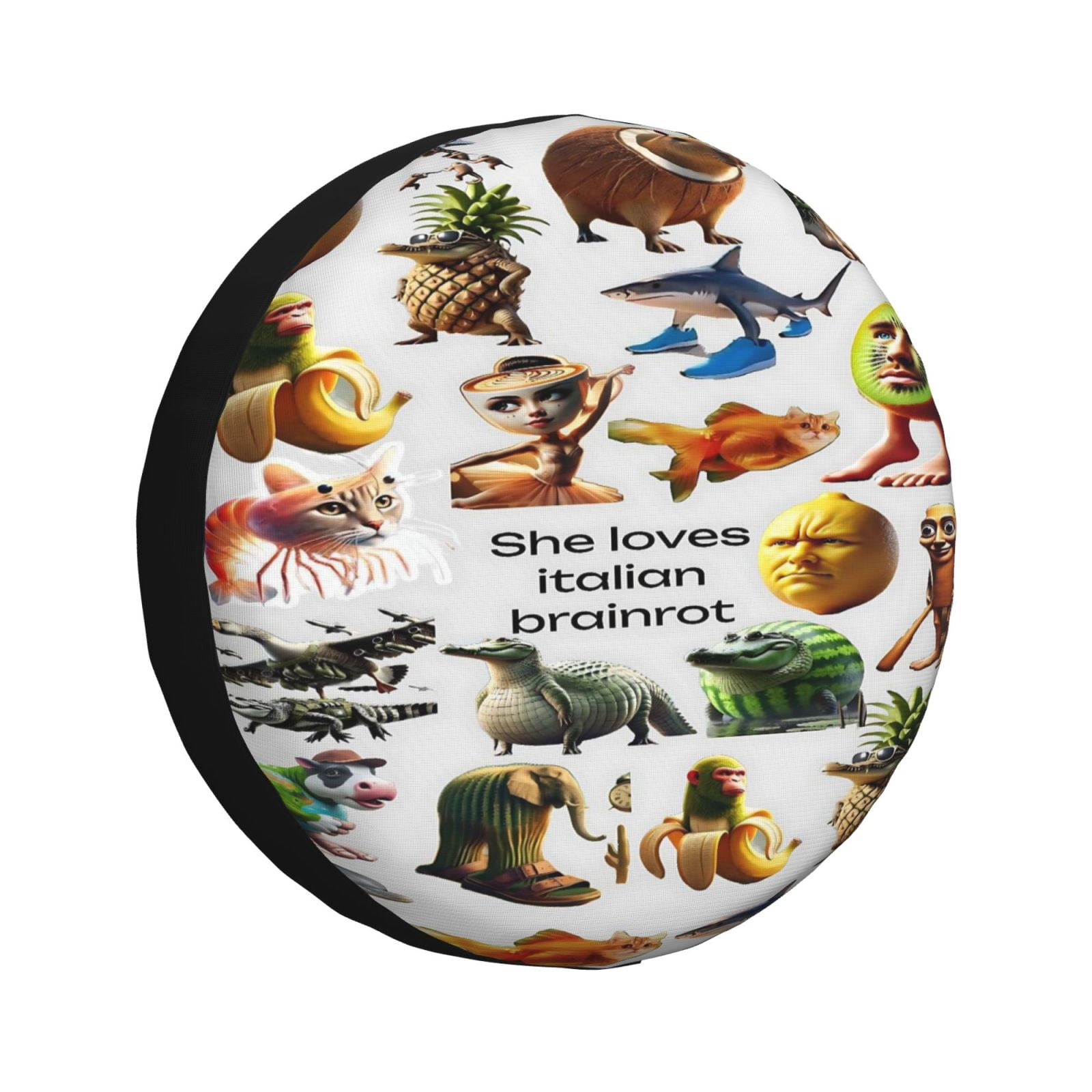 Tung Tung Tung Sahu-r Spare Tire Cover Simple Weatherproof Universal ...