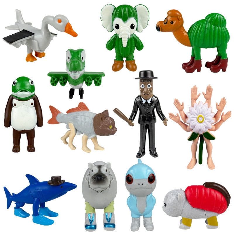 Tung Tung Tung Sahur Action Figure Tralalero Tralala Collectible Model ...