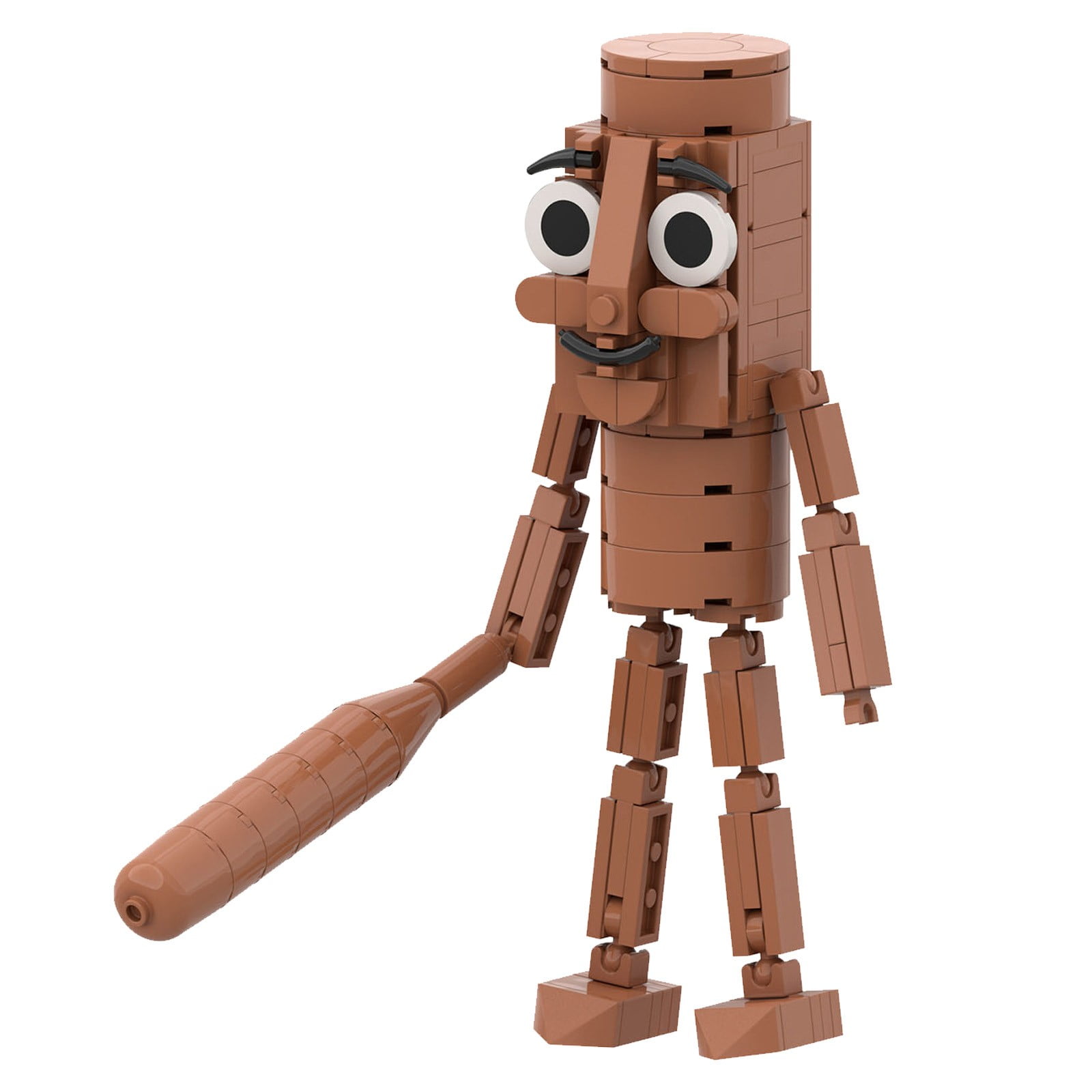 Tung Tung Tung Sahur Building Block Figure – AI Shanhaijing Wooden ...