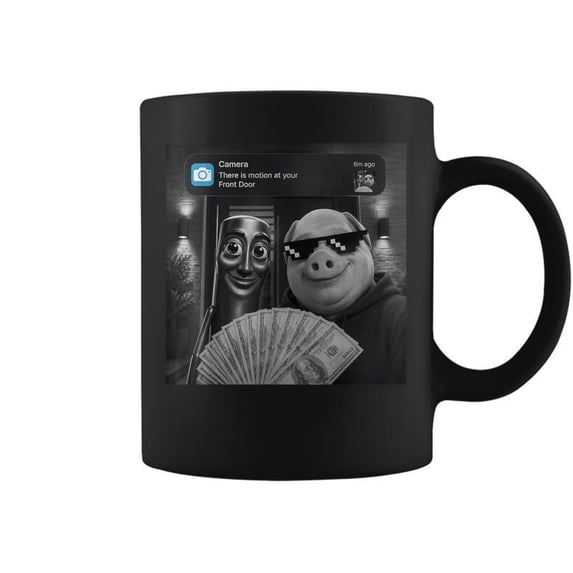 Tung Tung Tung Sahur John Pork Meme Brainrot For Kids Coffee Mugs ...