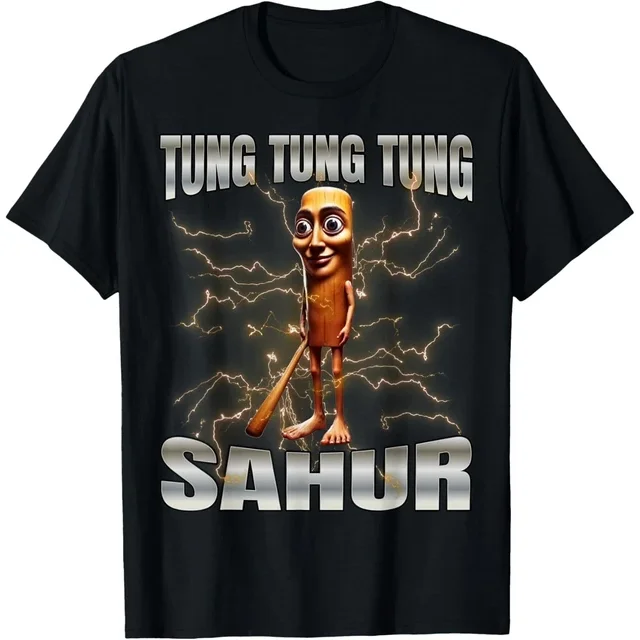 Tung Tung Tung Sahur T-Shirt Unisex S-5XL Hot Trending Shirt, Vintage ...