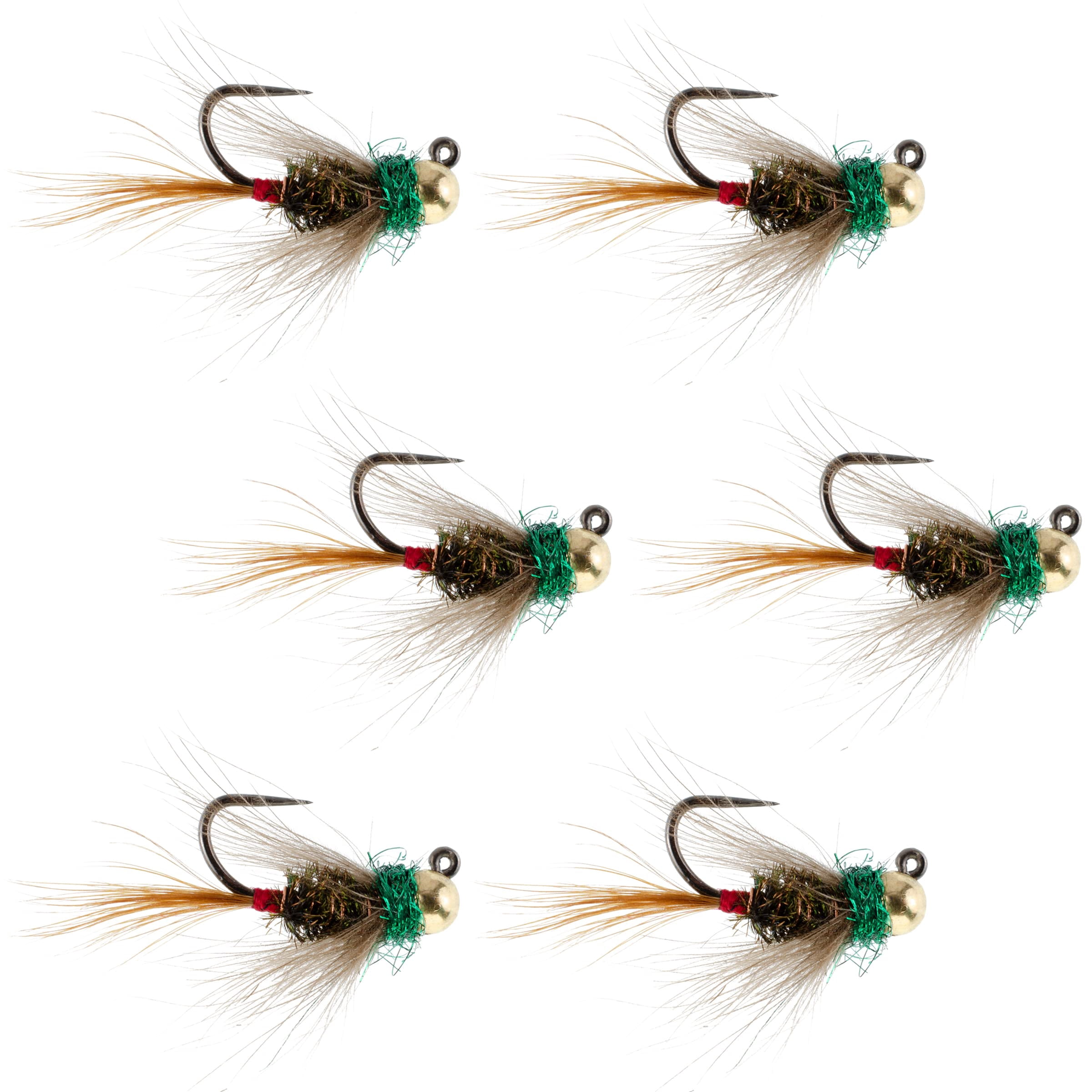 The Fly Fishing Place Tungsten Bead Tactical CDC Frenchie Czech Nymph ...