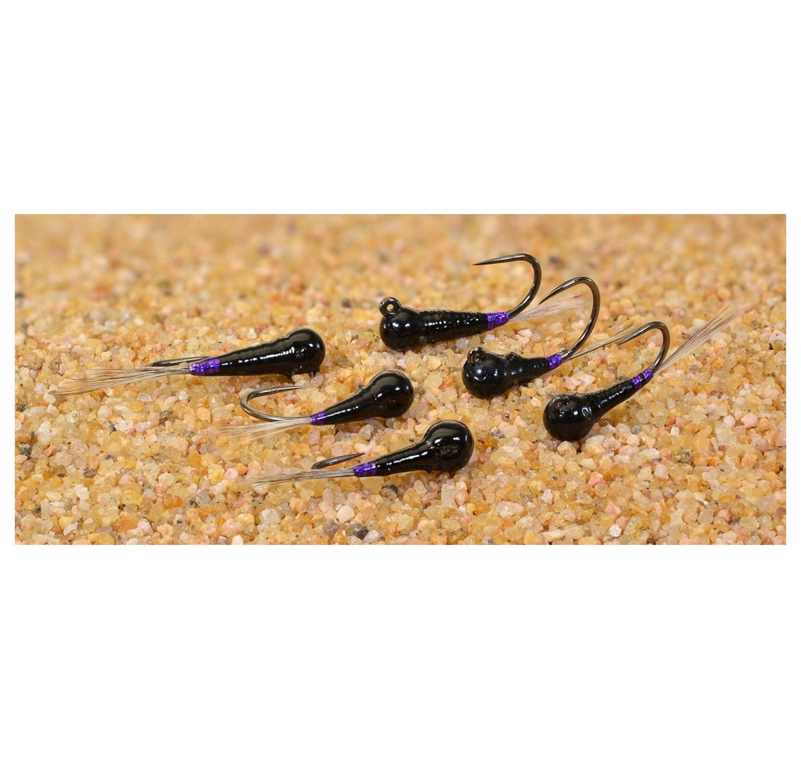 Tungsten Black/Purple Perdigon Jig Head Fly - Euro nymph tied on Hanak ...