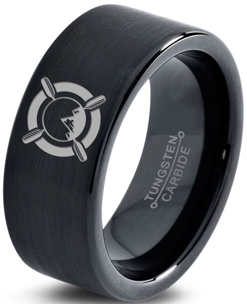 Tungsten Canoe Paddle Kayak Small Craft Boat Band Ring 9mm Men Women ...