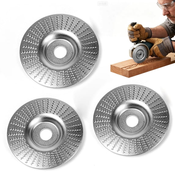 Tungsten Carbide Cutting Wheel, 3pcs Angle Grinder Polishing Pad Set ...