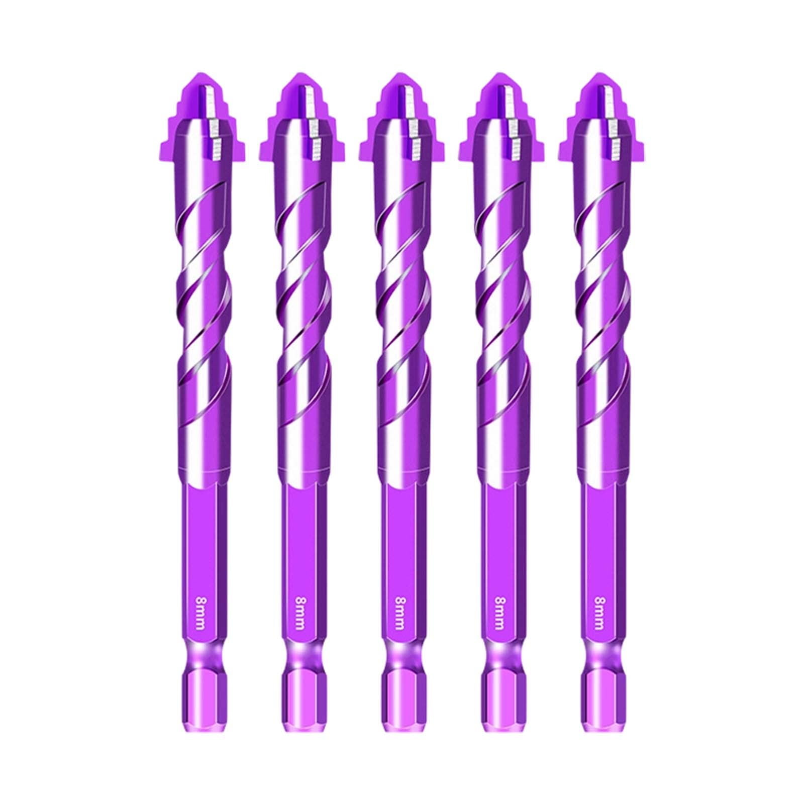 Tungsten Carbide Drill Bits Four Flute Step Design Heavy Duty ...
