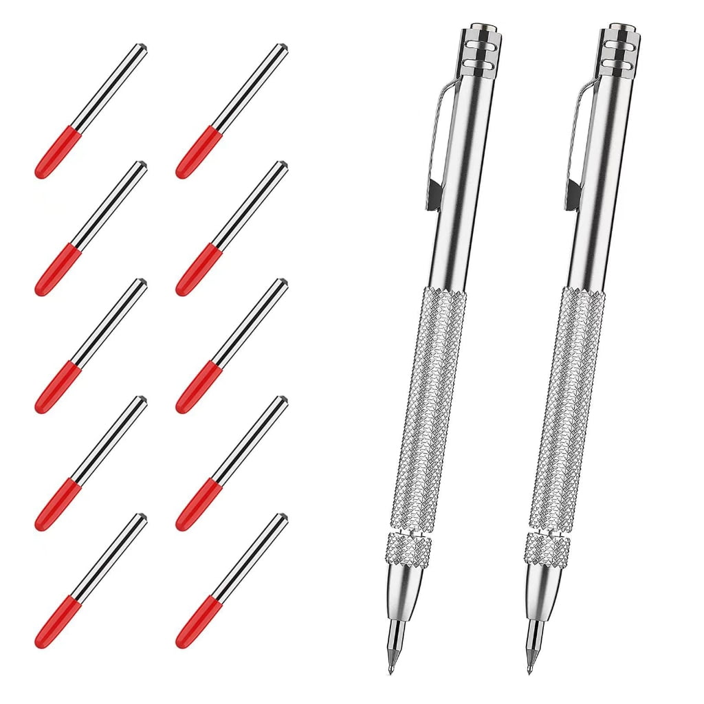 Tungsten Carbide Scriber Tungsten Metal Scribe Tool Knurled Handle ...