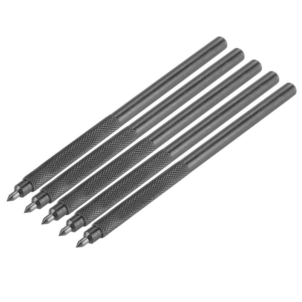 Tungsten Carbide Tip Scriber, 5Pcs Pocket Alloy Carving Tool Etching ...