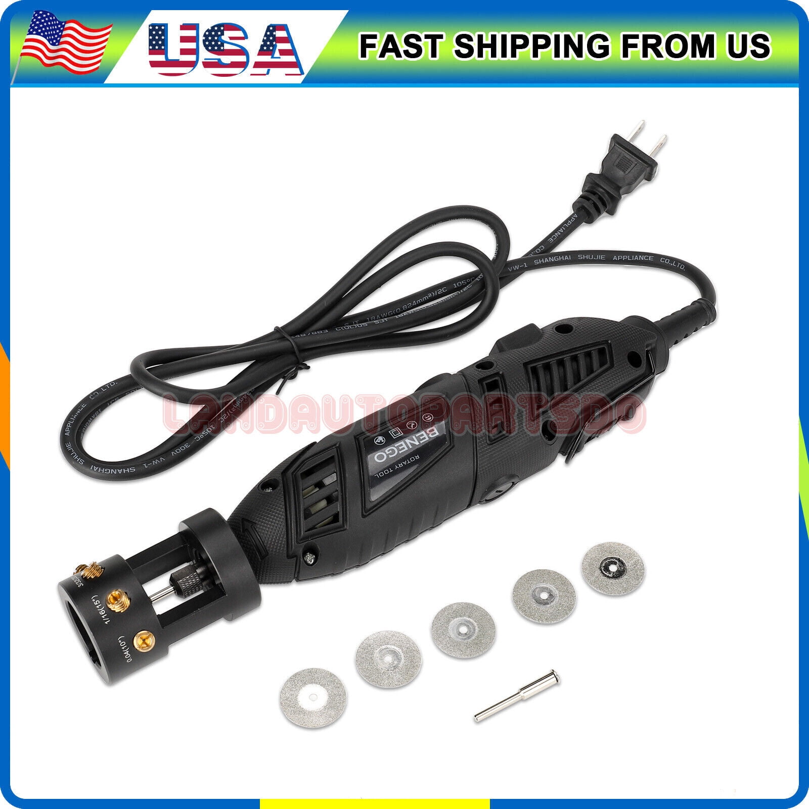 Tungsten Electrode Grinder Sharpener Multi-Angle Head w/ Rotary Tool ...