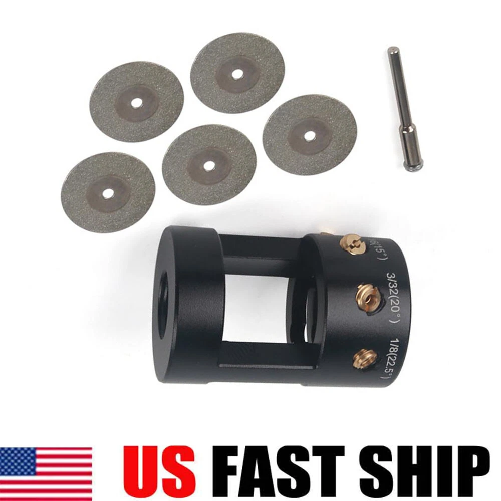 Tungsten Electrode Grinder & Sharpener Tool Multi-Angle Offsets Tig ...