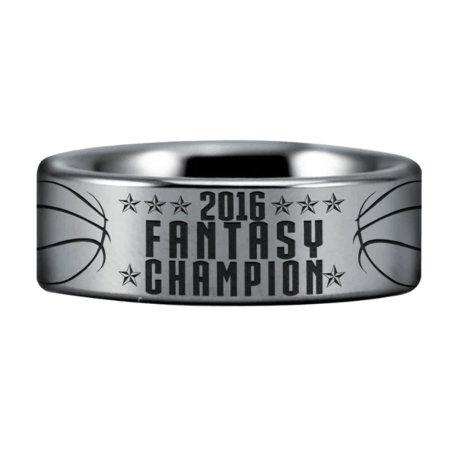 Tungsten Fantasy Basketball Championship Ring - Walmart.com