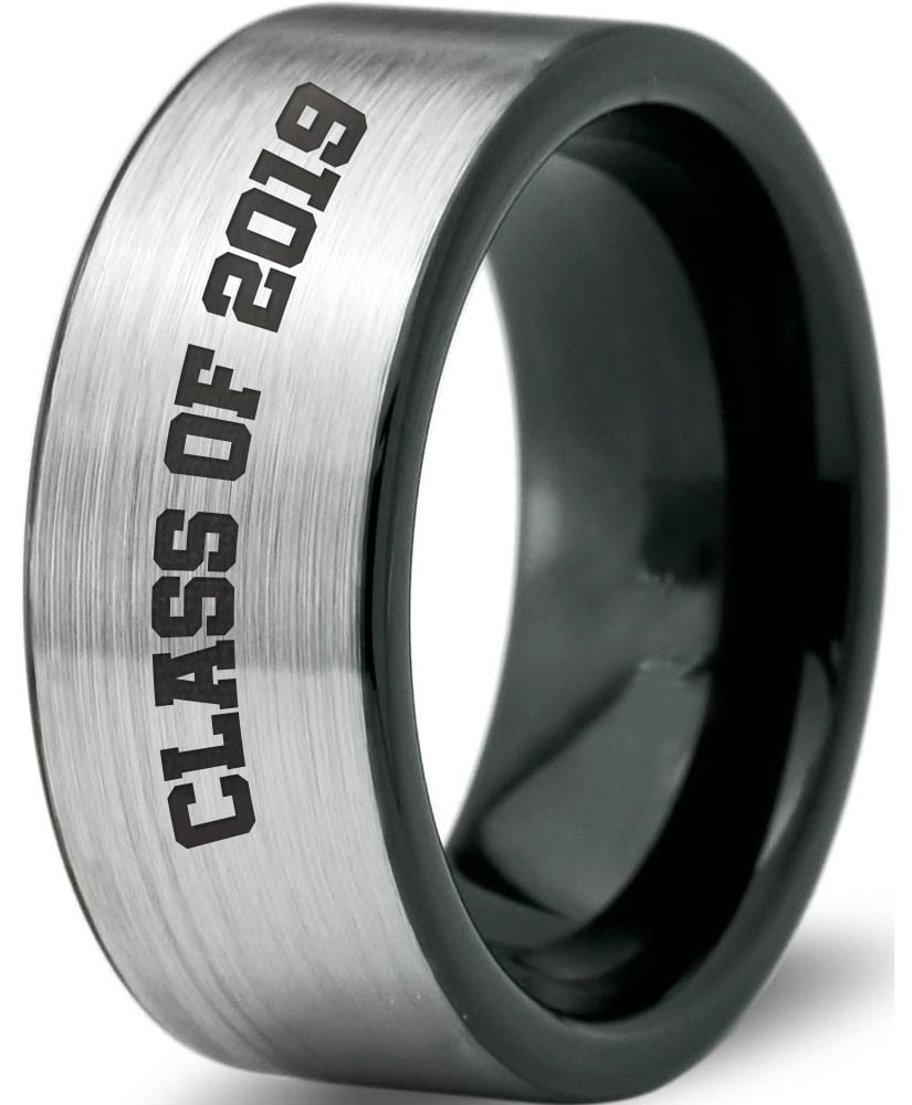 Tungsten Graduating Class Of 2019 Band Ring 8mm Men Women Comfort Fit ...