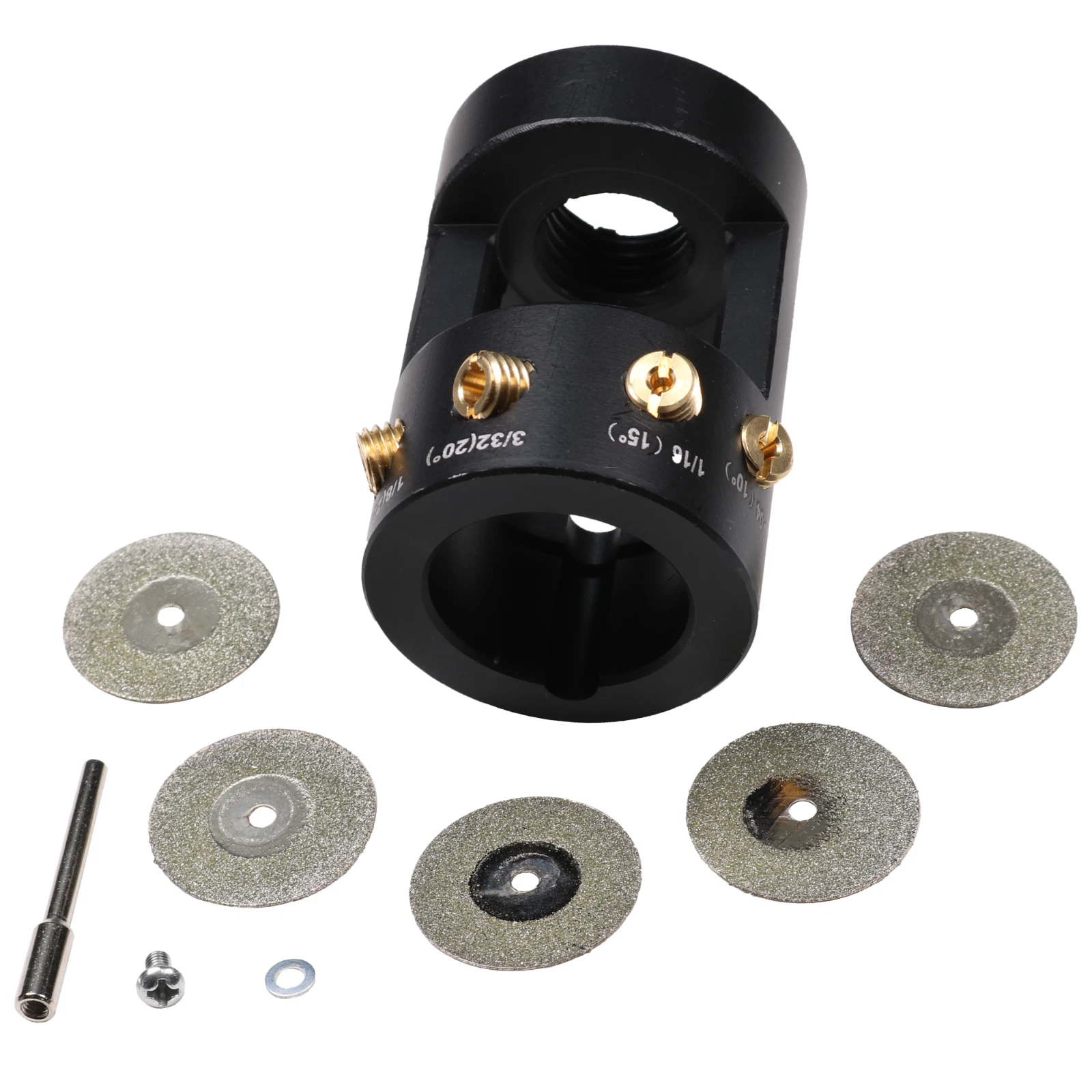 Tungsten Grinder Fits Tig Welding W/ Sharpener Multi-Angle & Offsets ...