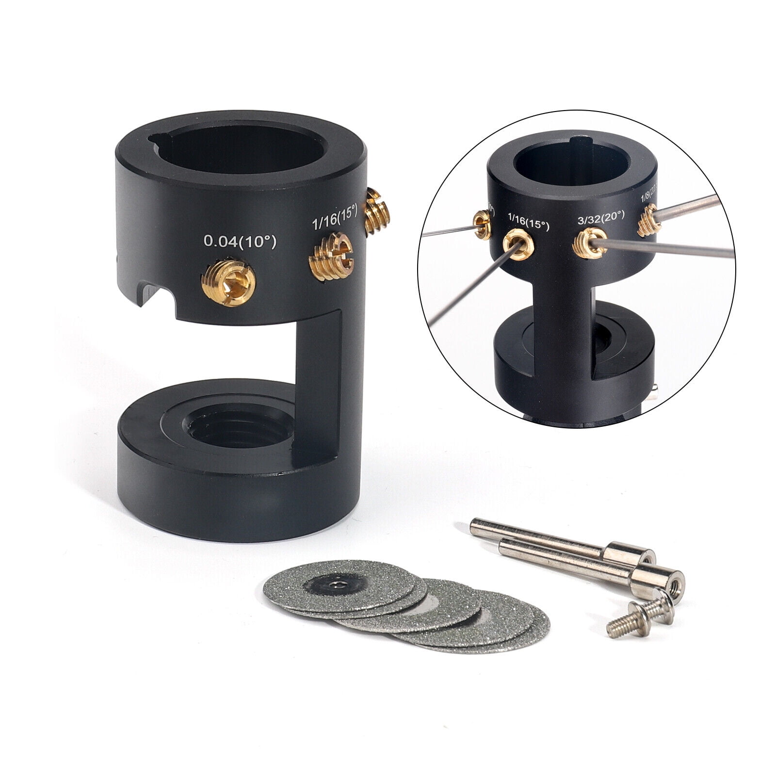 Tungsten Grinder &Sharpener Multi-Angle Offsets Head Tool For TIG ...