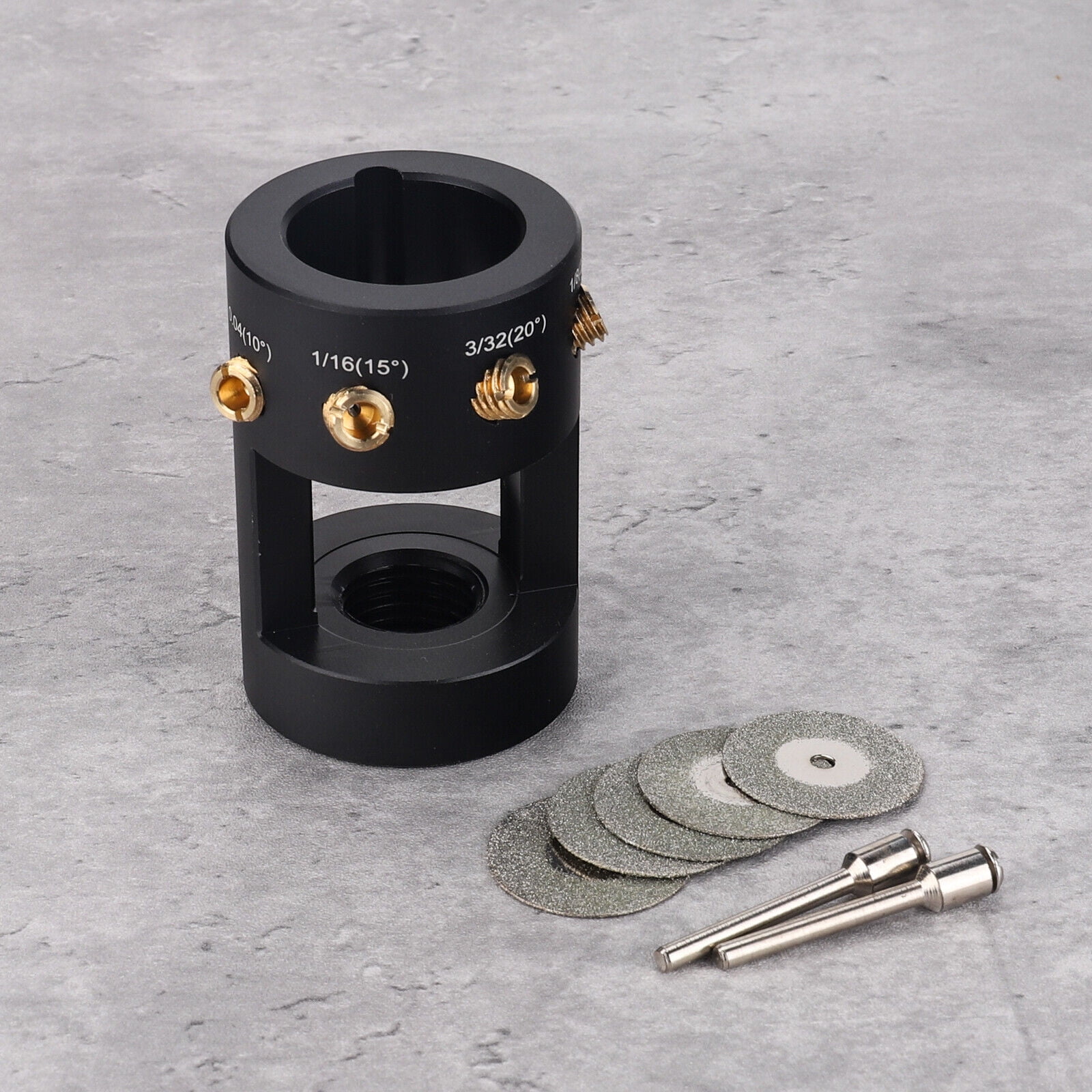 Tungsten Grinder Sharpener Multi-Angle & Offsets Head Tool TIG Welding ...