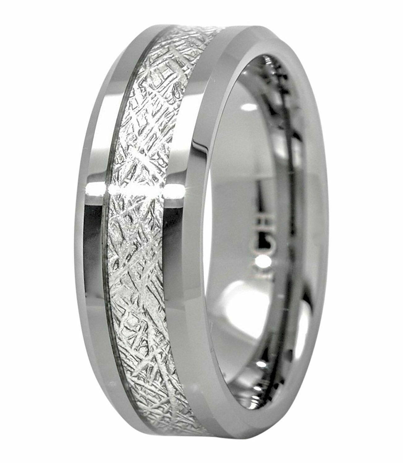 Tungsten Rings for Men Wedding Bands for Him Womens Wedding Bands for ...