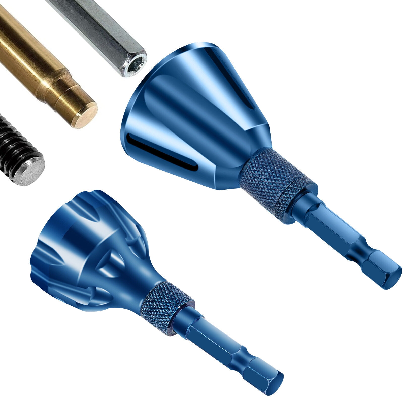 Tungsten Steel Drill Bit Deburring External Chamfer Tool Hex Shank ...