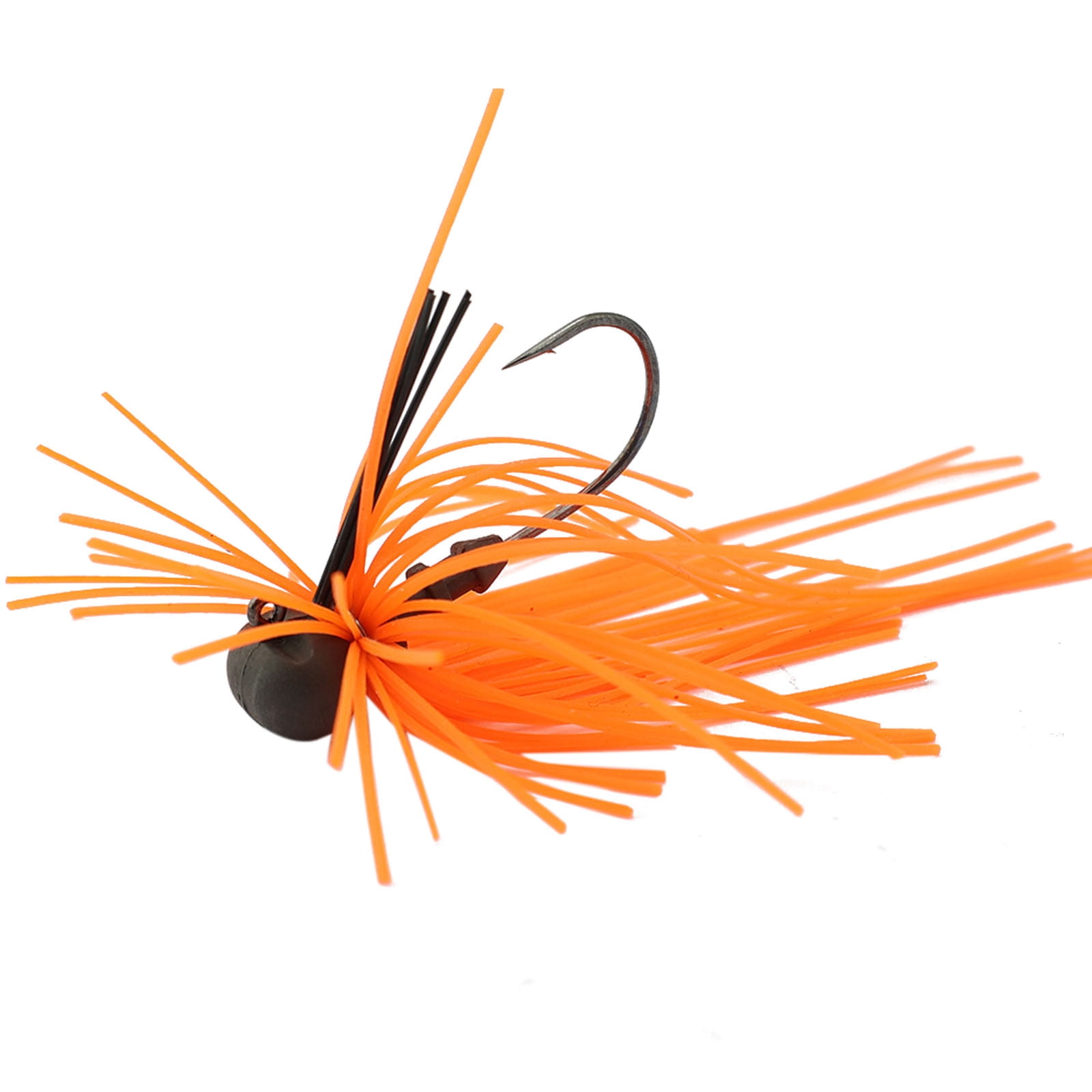 Tungsten Weedless Heads For Fishing 2.5g Soft Hooks With Barbed ...