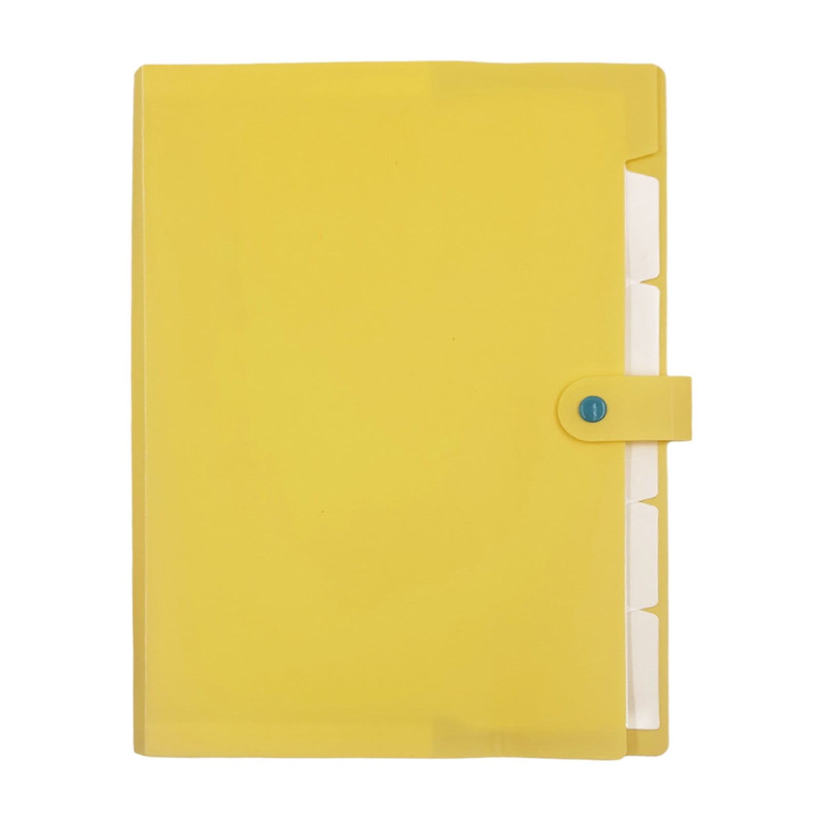 Tunhigl A4 File Folder with Button Closure for Document Organization ...