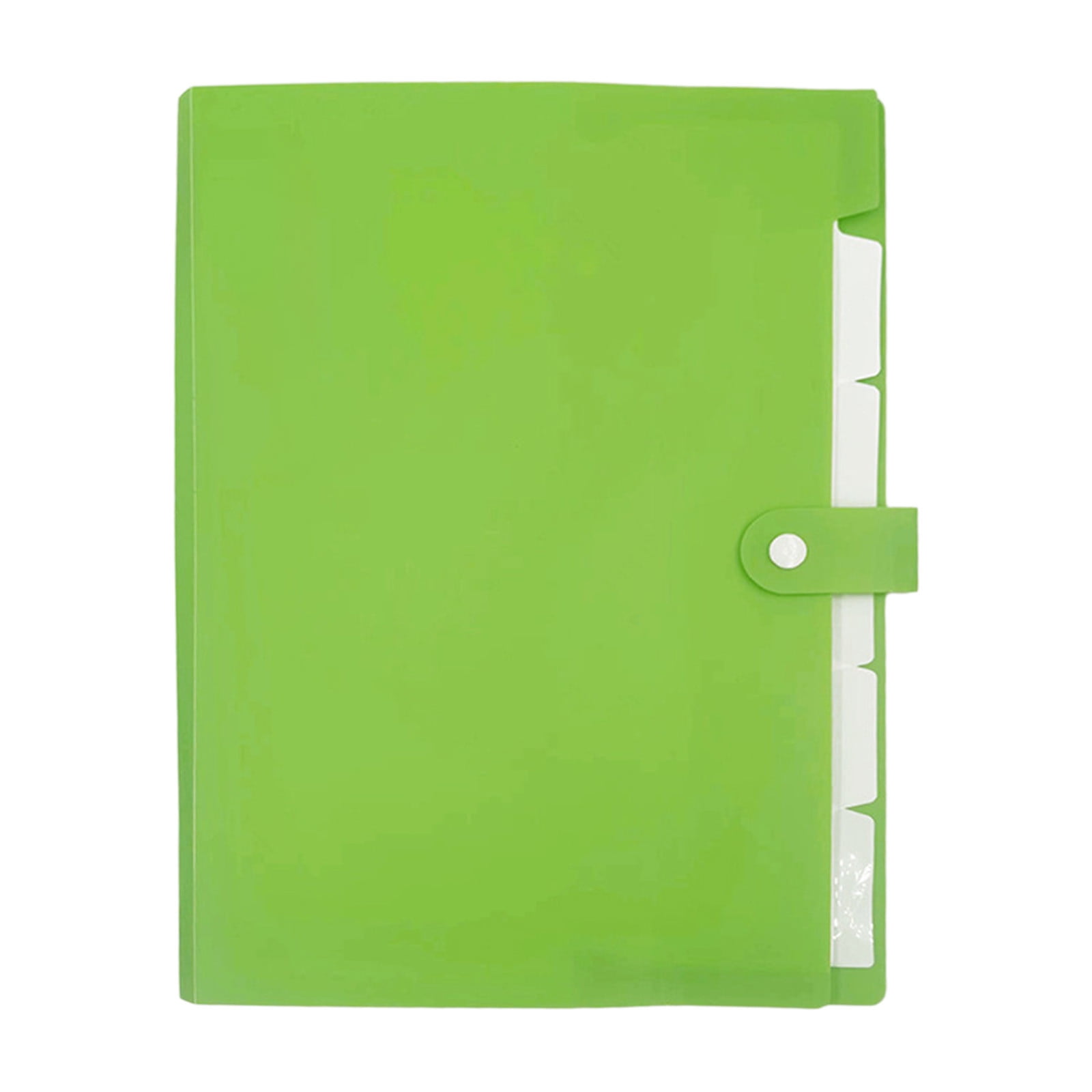 Tunhigl A4 File Folder with Button Closure for Document Organization ...