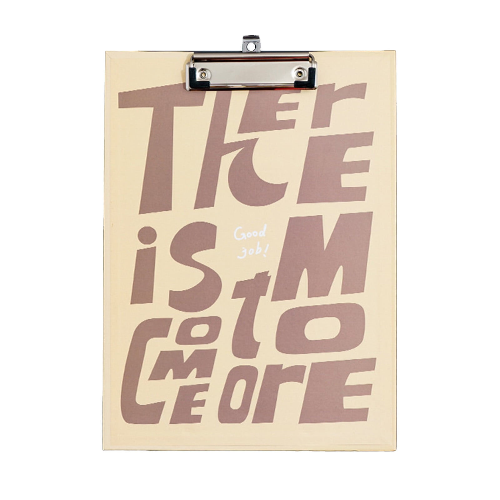 Tunhigl A4/Letter Size Plastic Clipboard w/ Metal Clip, Bend-Proof ...