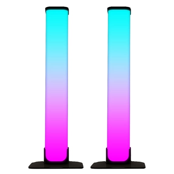 Tunhigl Bluetooth Game Lights RGB Computer Desktop Mood Lighting with ...