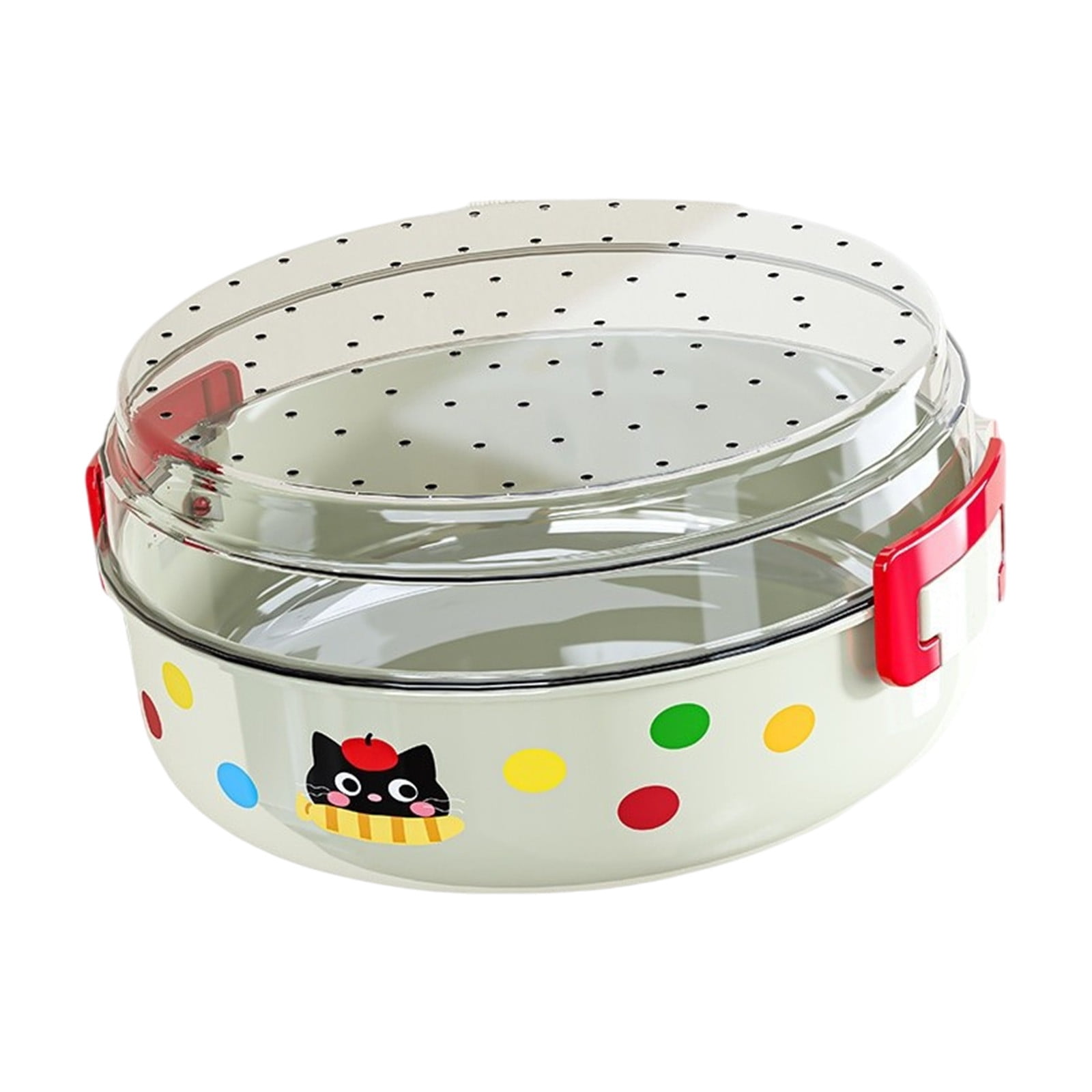 Tunhigl Dopamine Double Leaching Fruit Plates Living Room Home Coffee ...