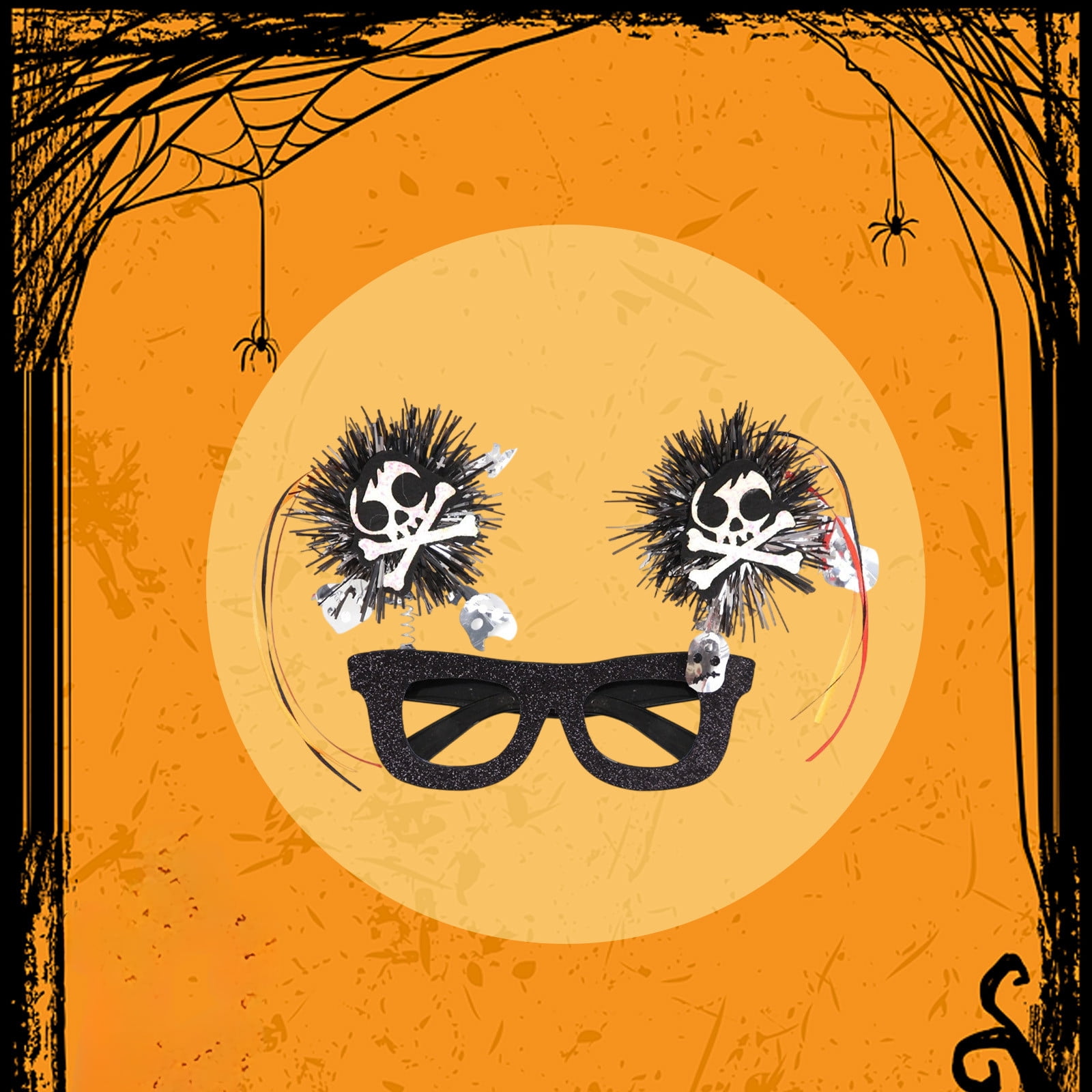 Tunhigl Halloween Decorations Halloween Decorative Glasses Spooky Party ...