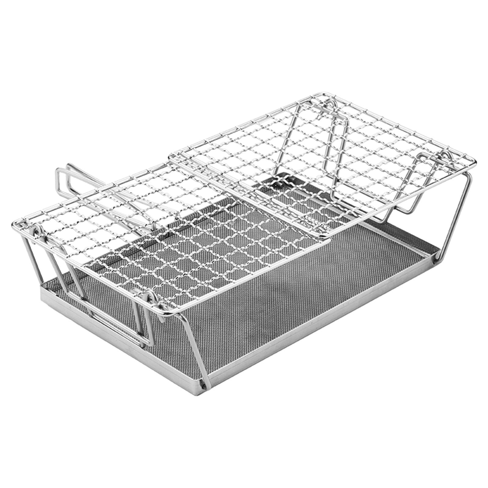 Tunhigl Portable Camping Stove Toaster - Foldable 304 Stainless Steel ...