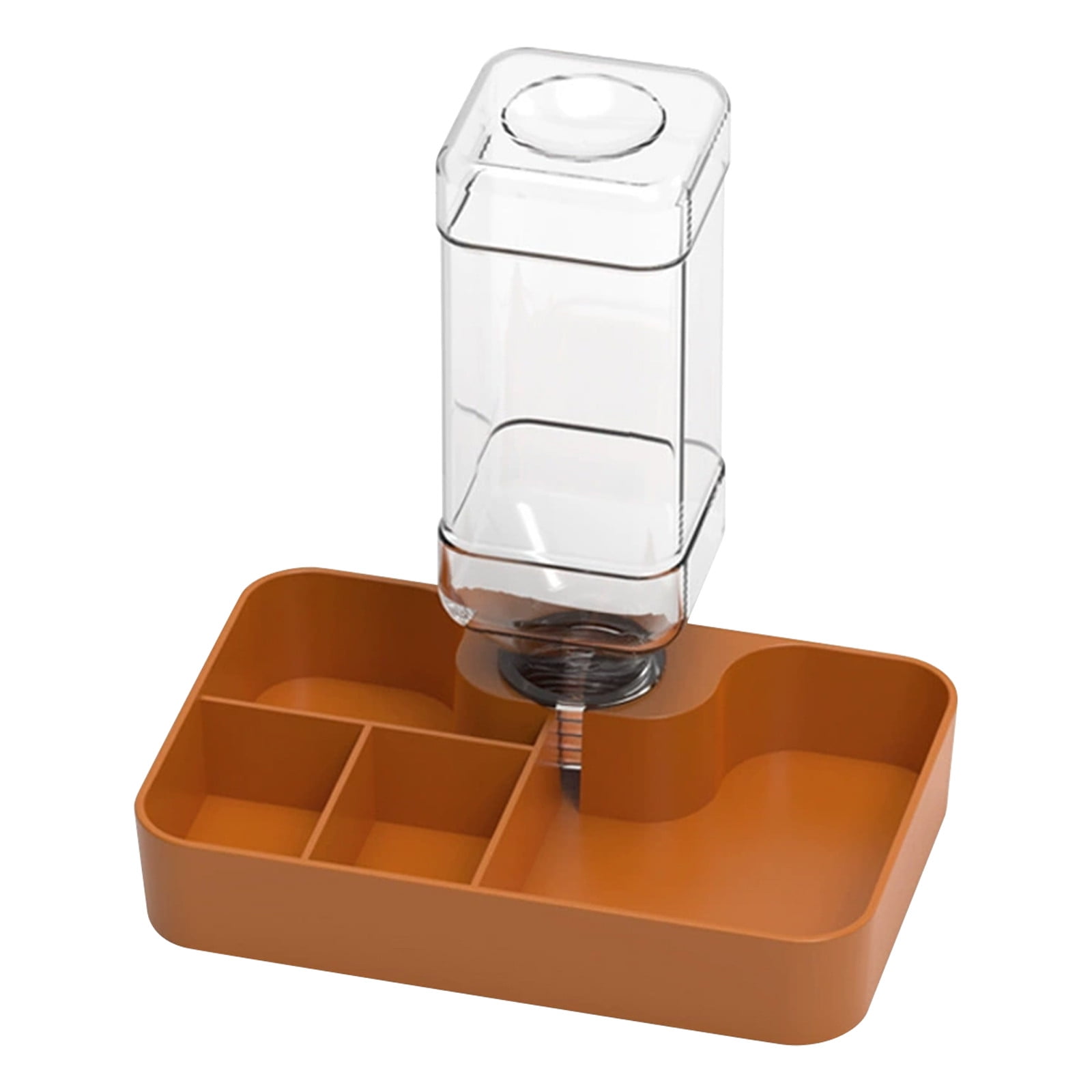 Tunhigl Rectangular Automatic Reptile Food Water Bowl for Tortoise ...