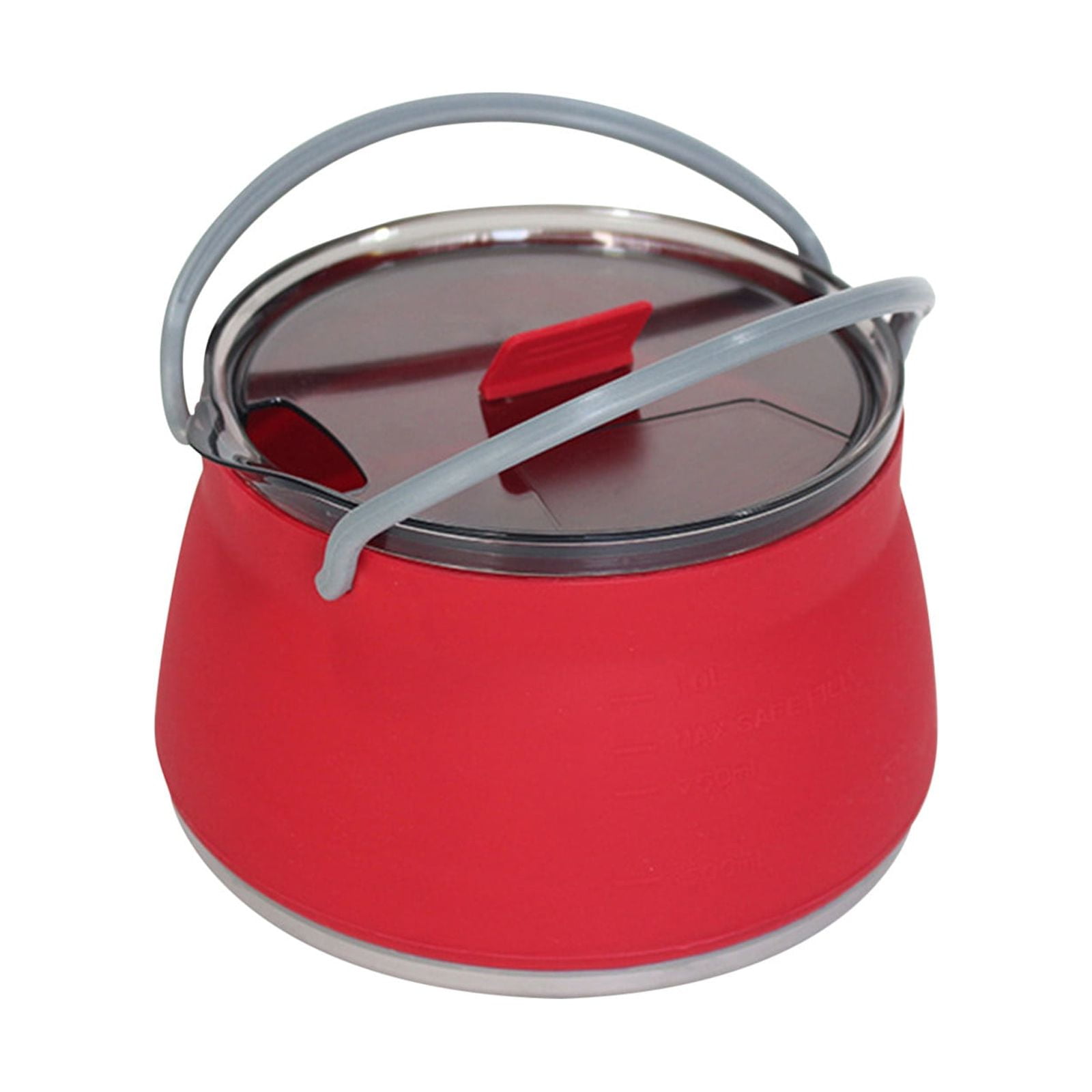 Tunhigl Savings Foldable Camping Kettle Camping Portable Silicone ...